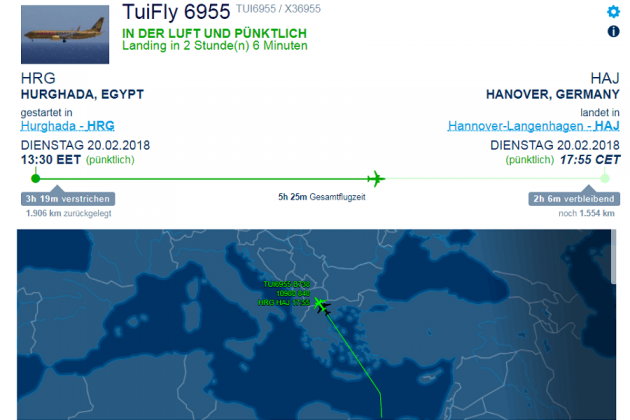 Swiss Flight Tracker, Flugverfolgung - Flightradars24.de