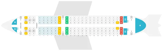 Eurowings A319 Sitzplan - Flightradars24.de