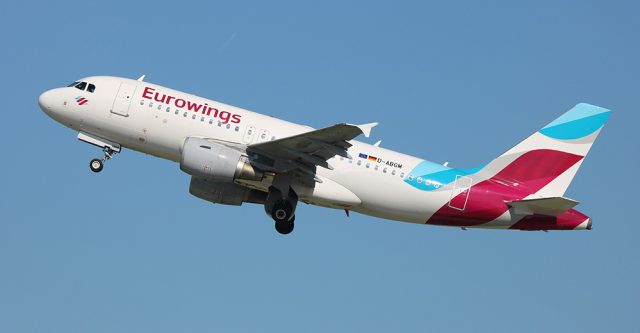Eurowings A319 Sitzplan - Flightradars24.de