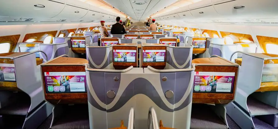Emirates A380 Sitzplan - Flightradars24.de