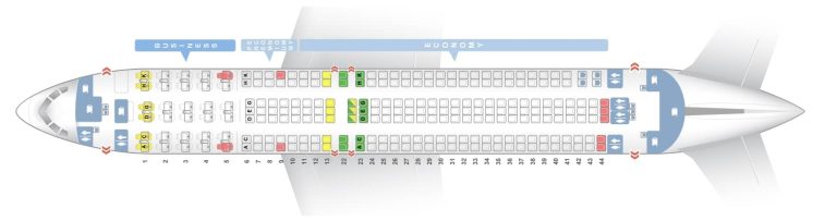 Condor Boeing 767 300 Sitzplan — Übersicht