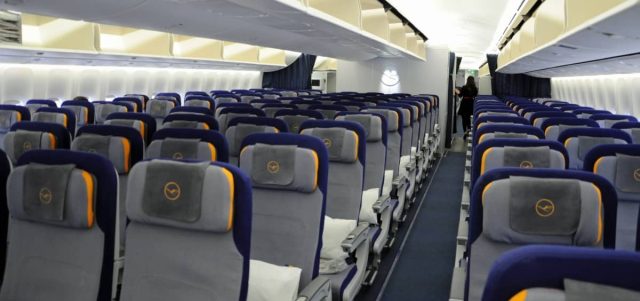Boeing 747-8 Lufthansa Sitzplan — Übersicht