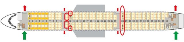 Condor A321 Sitzplan (A321-100) - Flightradars24.de