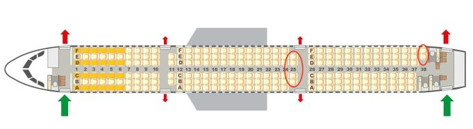 Condor A321 Sitzplan (A321-100) - Flightradars24.de