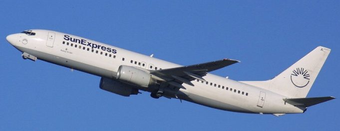 Boeing 737 800 SunExpress Sitzplan- Flightradars24.de