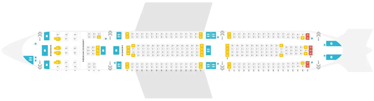 Lufthansa A340 300 Sitzplan - Flightradars24.de