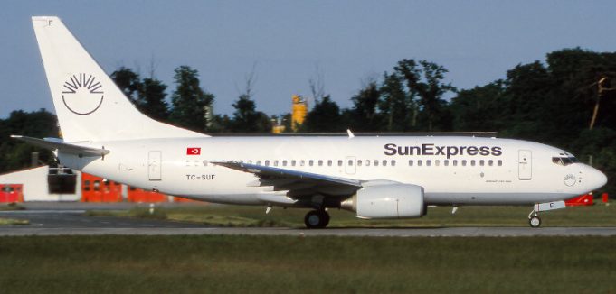 Boeing 737-700 Sitzplan SunExpress - Flightradars24.de