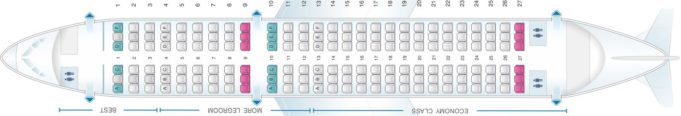 Eurowings A320neo Sitzplan - Flightradars24.de