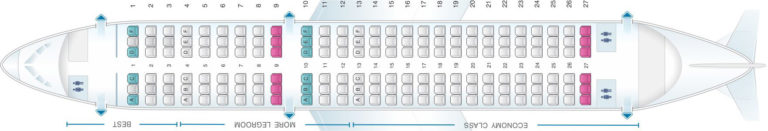 Eurowings A320neo Sitzplan - Flightradars24.de