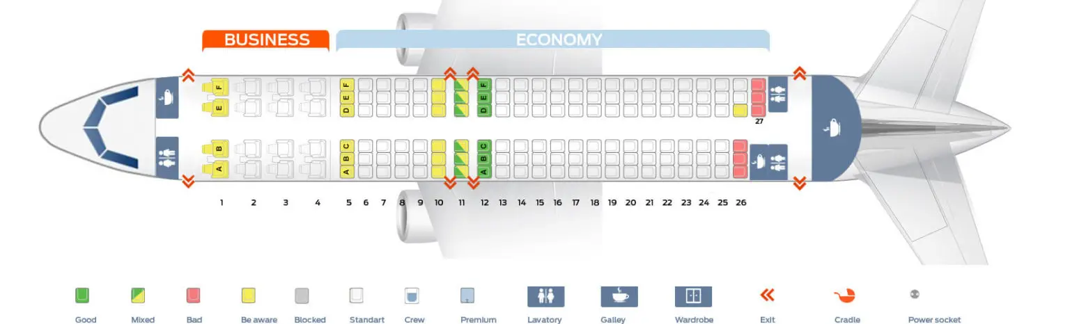 Boeing 737 Max 8 Turkish Airlines Sitzplan - Flightradars24.de
