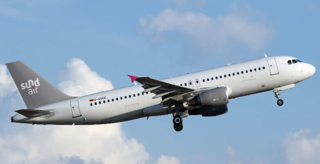 Sundair A320 Sitzplan - Flightradars24.de
