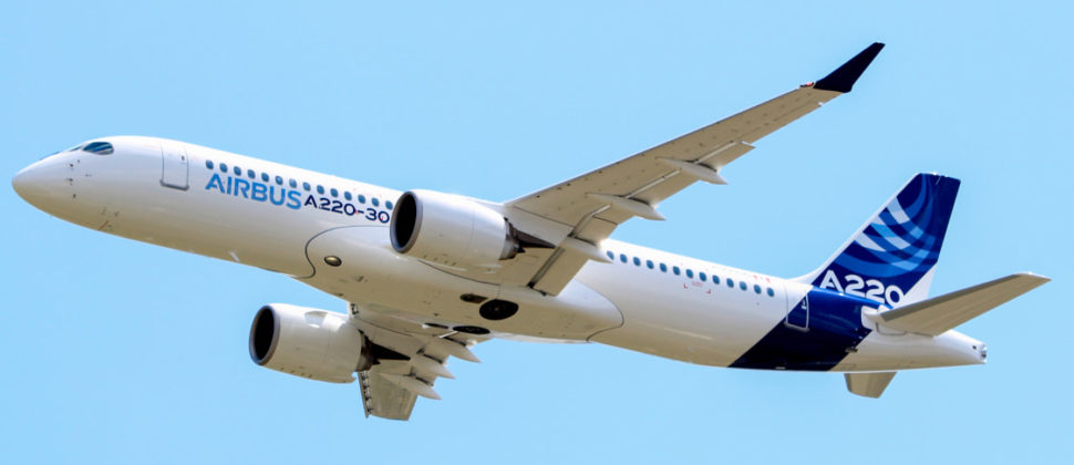 Airbus A220-300 — A220 Familie Überblick- Flightradars24.de