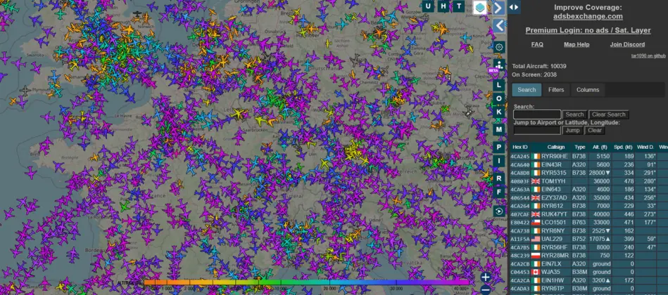 ADS-B Exchange: Ein Überblick über die Flugverfolgung - Flightradars24.de